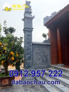 Mẫu cột đá nhà thờ, đình chùa | Kích thước, báo giá cột đá